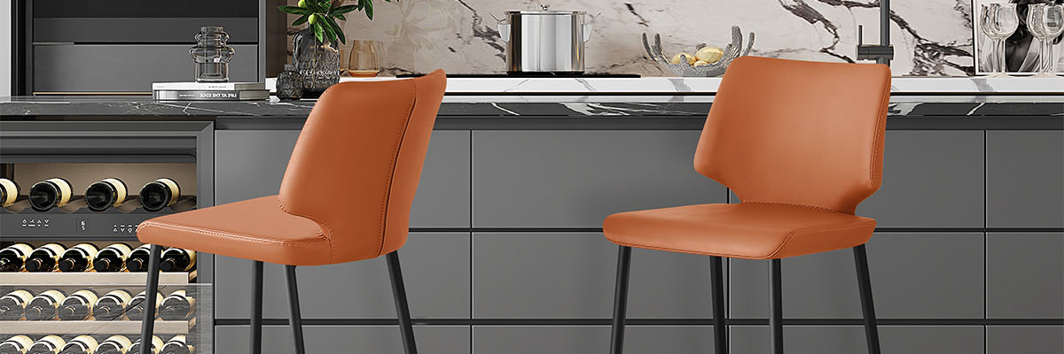 Orange Kitchen Stools | Atlantic Shopping