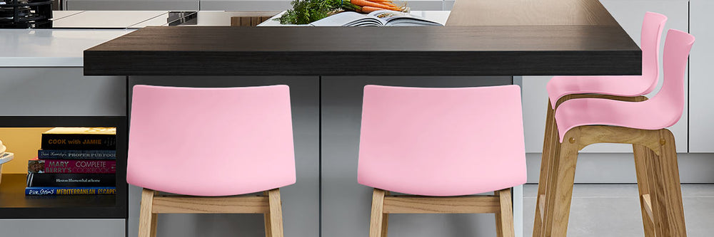 Pink Kitchen Stools | Atlantic Shopping