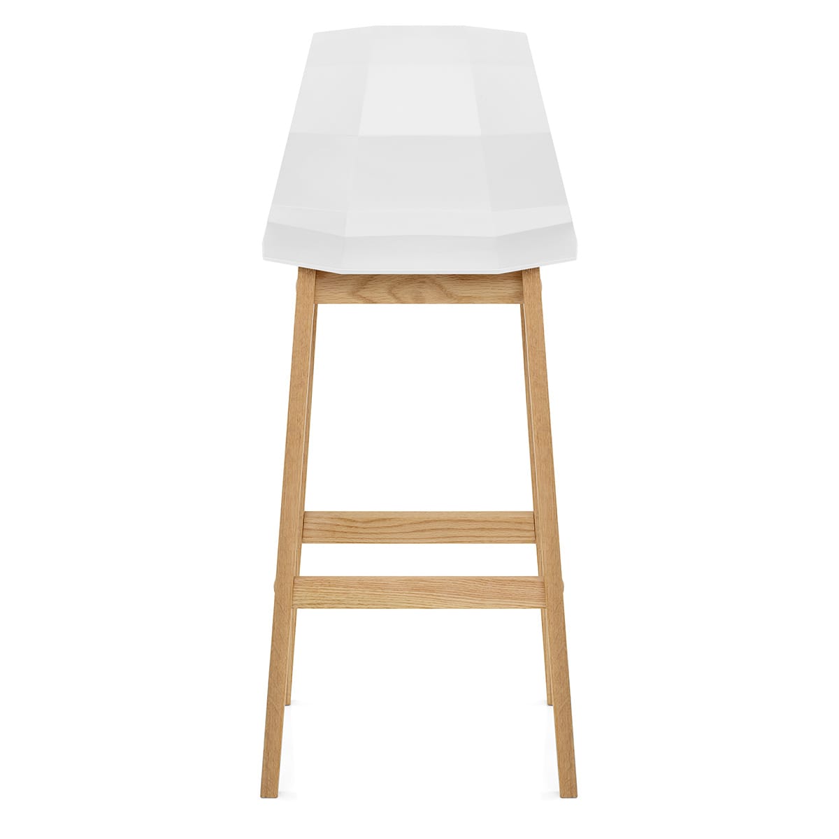 Bali Oak & White Bar Stool – Atlantic Shopping