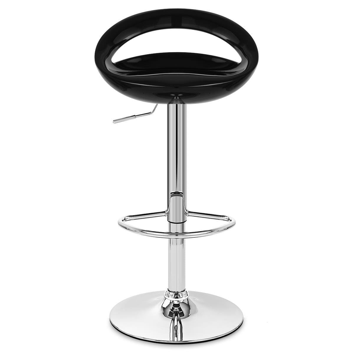 Crescent Bar Stool Black – Atlantic Shopping