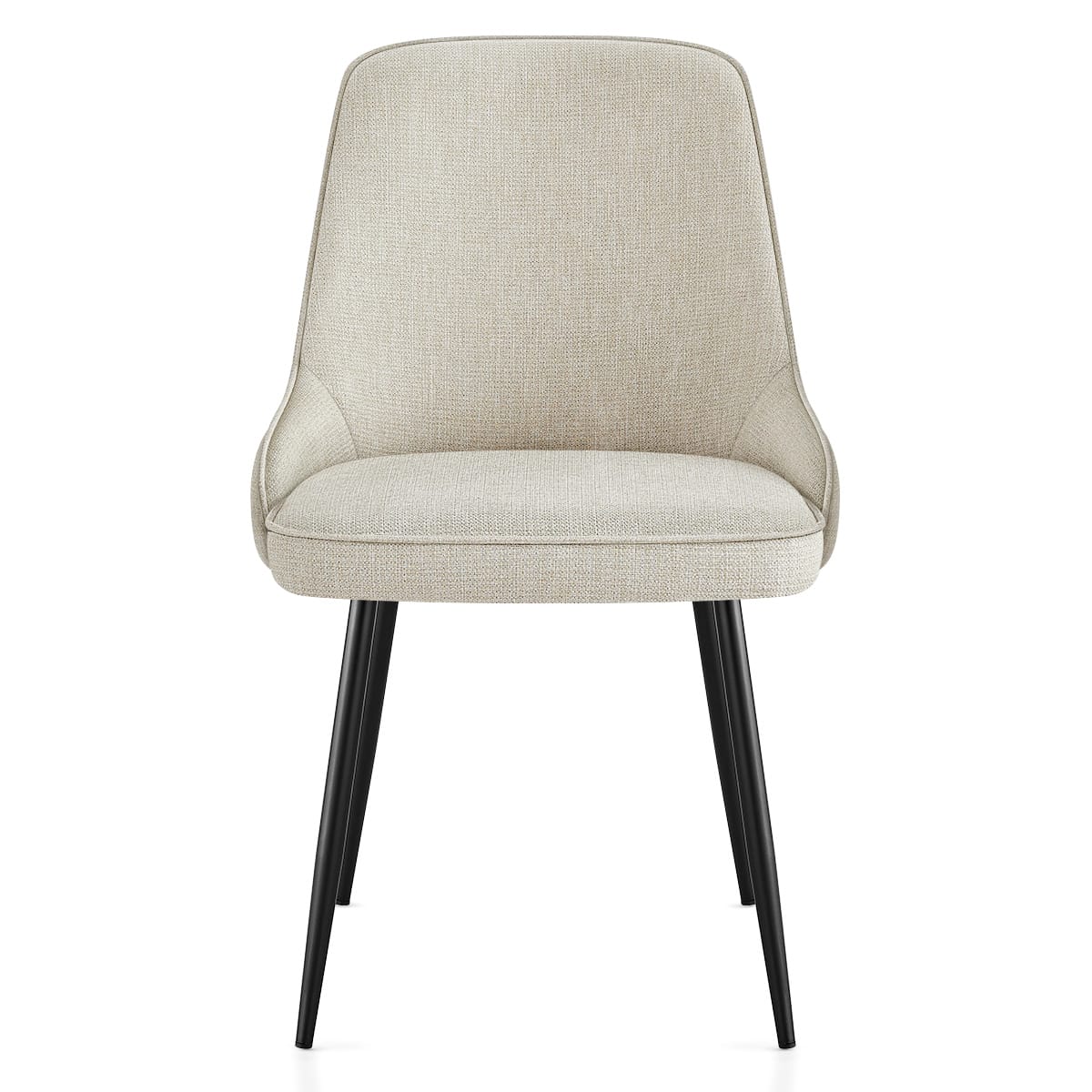 Faye Dining Chair Beige Fabric – Atlantic Shopping