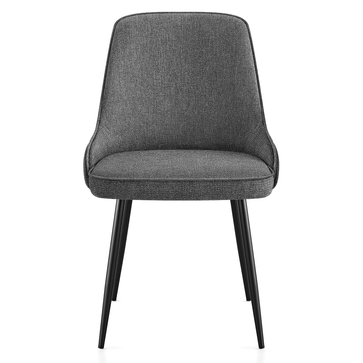 Faye Dining Chair Charcoal Fabric – Atlantic Shopping