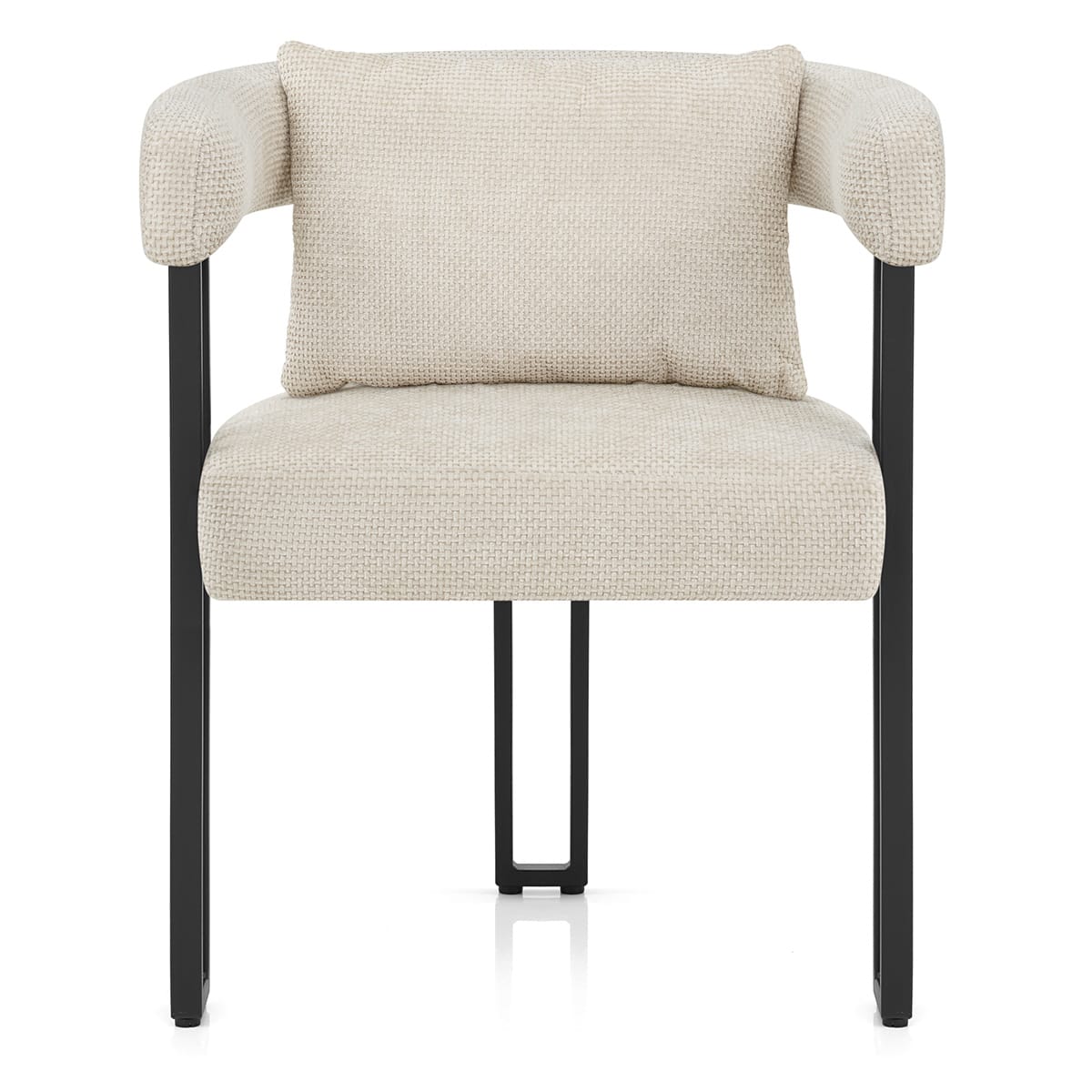 Gigi Chair & Cushion Cream Fabric – Atlantic Shopping