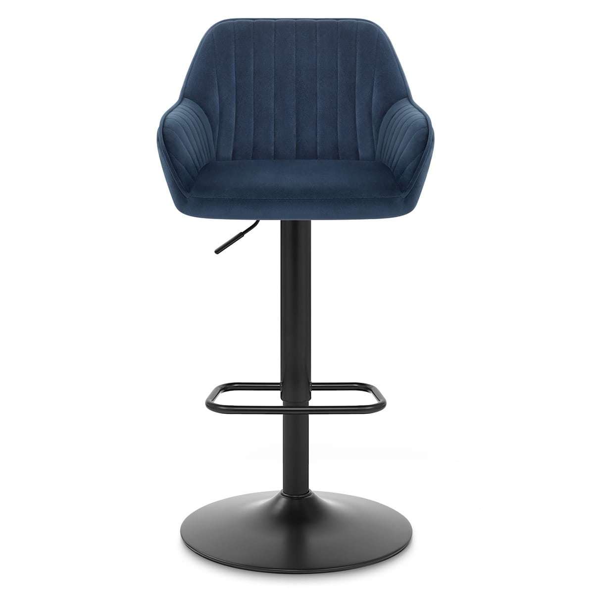 Sol Bar Stool Blue Velvet – Atlantic Shopping